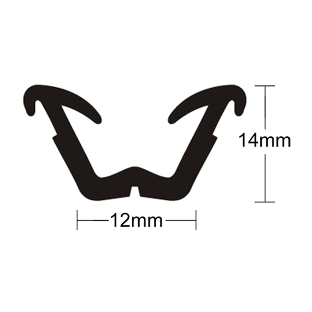 Bailey Channels for Sliding Glass