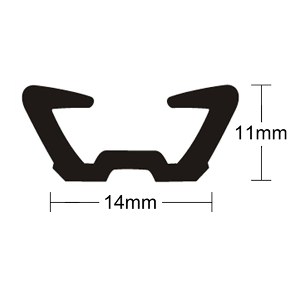 Bailey Channels for Sliding Glass